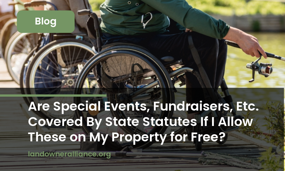 Are Special Events, Fundraisers, Etc. Covered By State Statutes If I ...